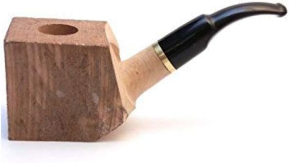 Briar Wood Pipe Block, Briar Wood Block, DIY Pipe Design, Pre-Drilled ...