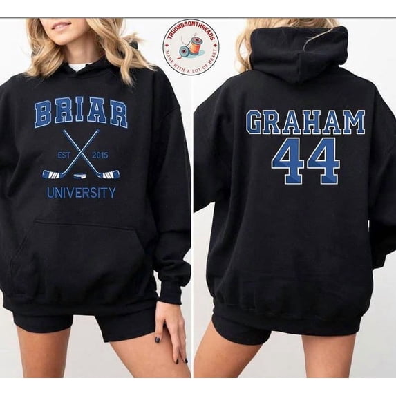 Briar vintage University Graham! 44 hoodie, Briar print Shirt, Off ...