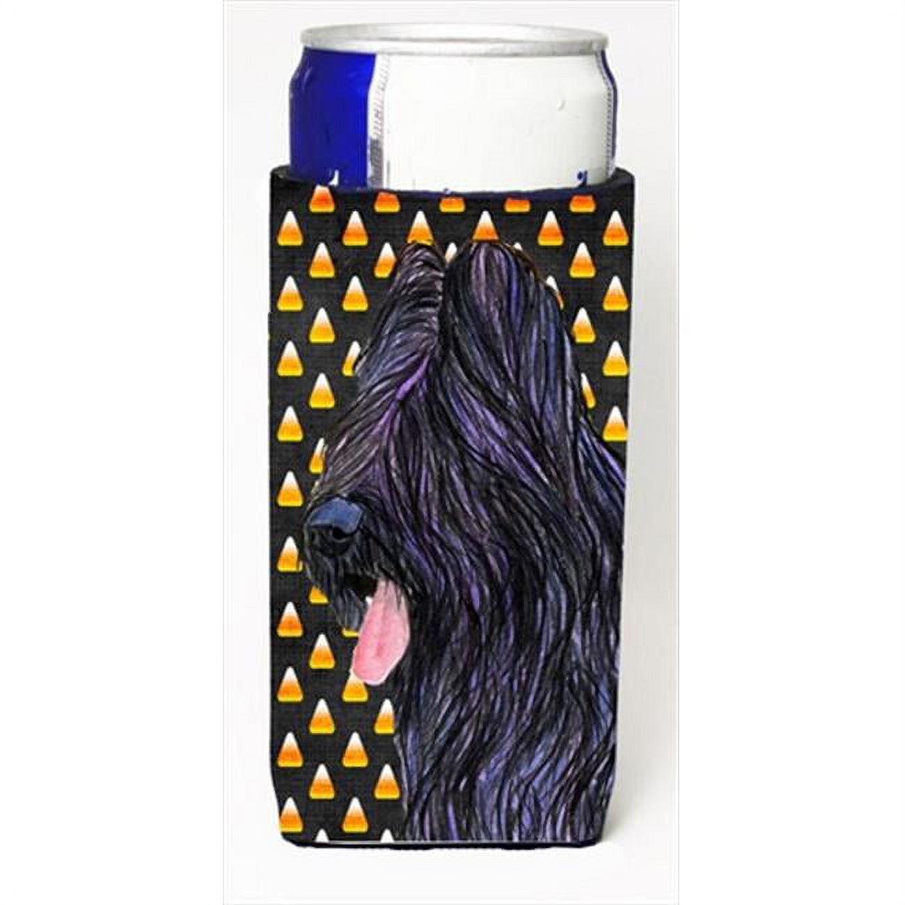 Briard Candy Corn Halloween Portrait Michelob Ultra bottle sleeves For ...