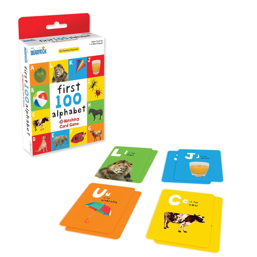 Briarpatch, First 100 Alphabet TSF6 Matching Card Game, Based On Board ...