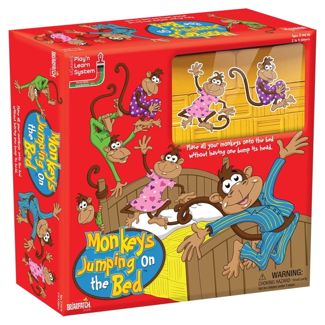 Briarpatch | Monkeys Jumping on the Bed Game, Ages 3+ - Walmart.com