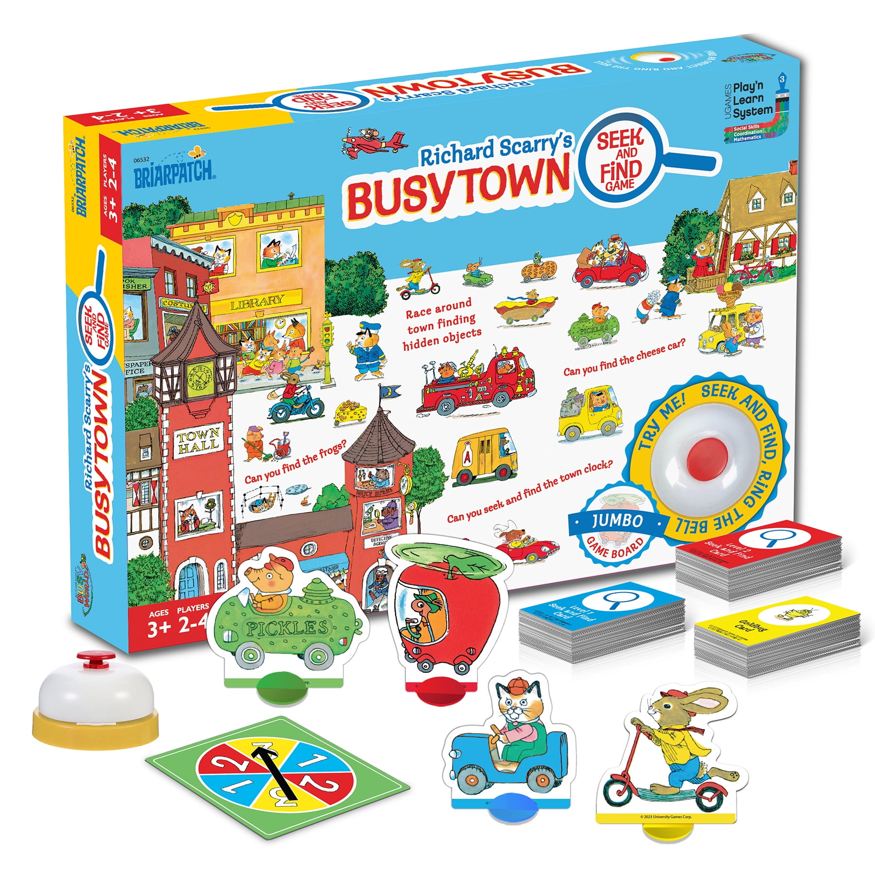 Briarpatch Richard Scarry Busytown Seek and Find Game - Walmart.com