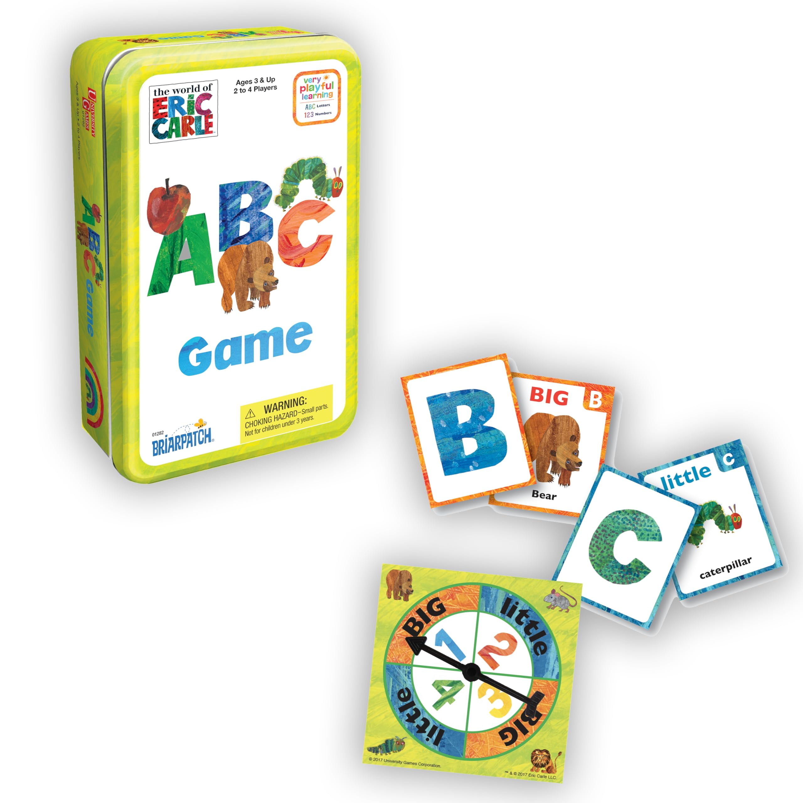 Briarpatch The World of Eric Carle ABC Game Tin, Multi/None (01282 ...