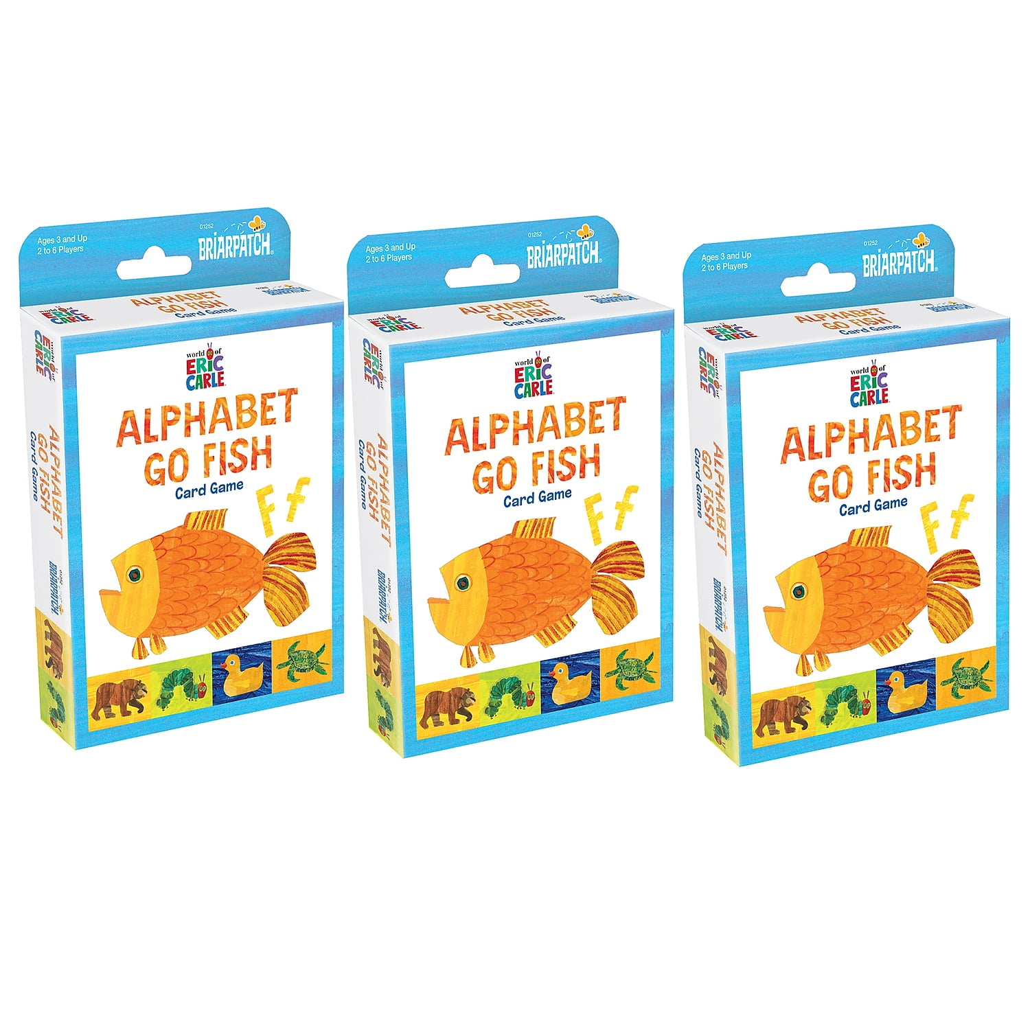 Briarpatch The World of Eric Carle Alphabet Go Fish Card Game, Pack of ...