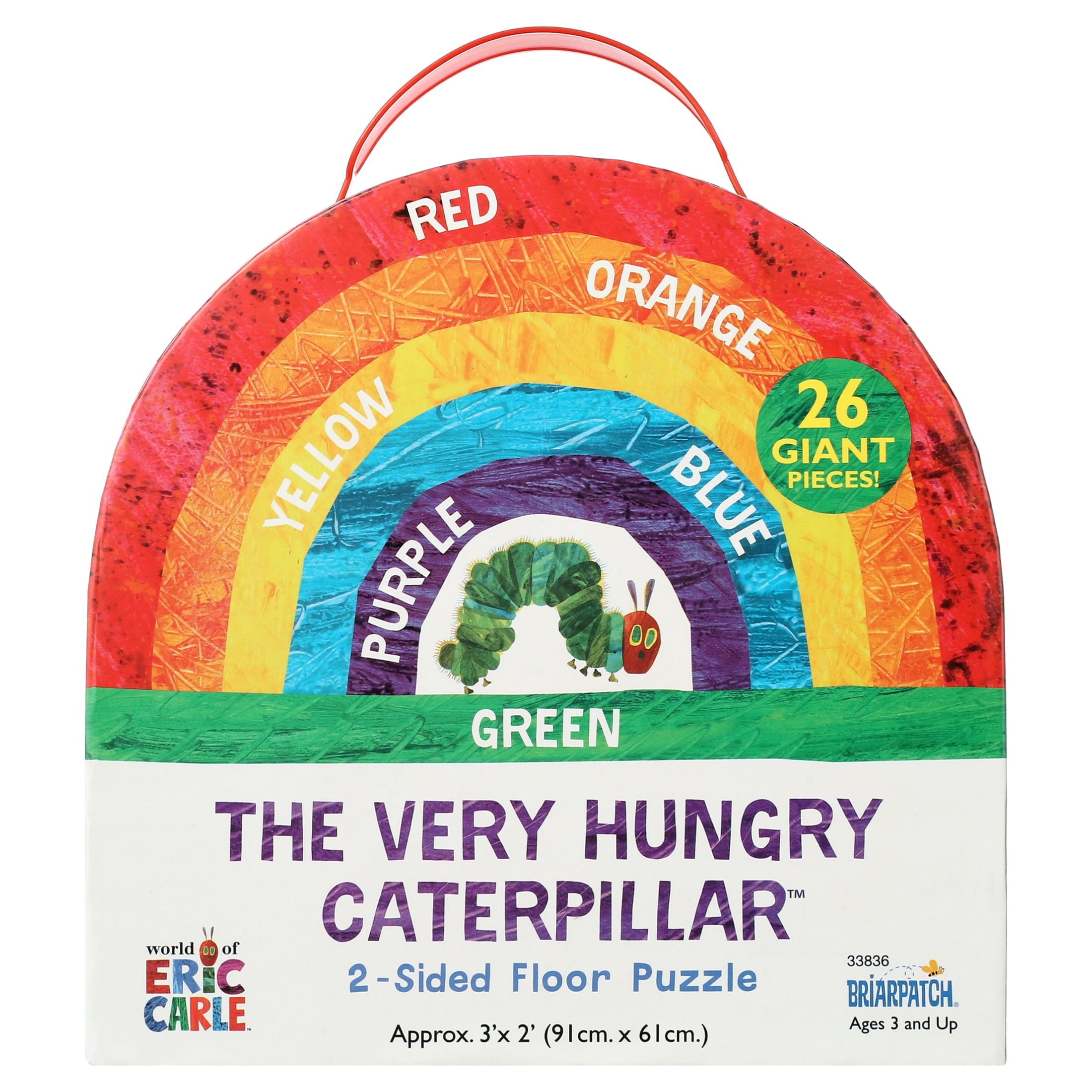 Briarpatch The World of Eric Carle The Very Hungry Caterpillar 2-Sided Floor Puzzle - Walmart.com