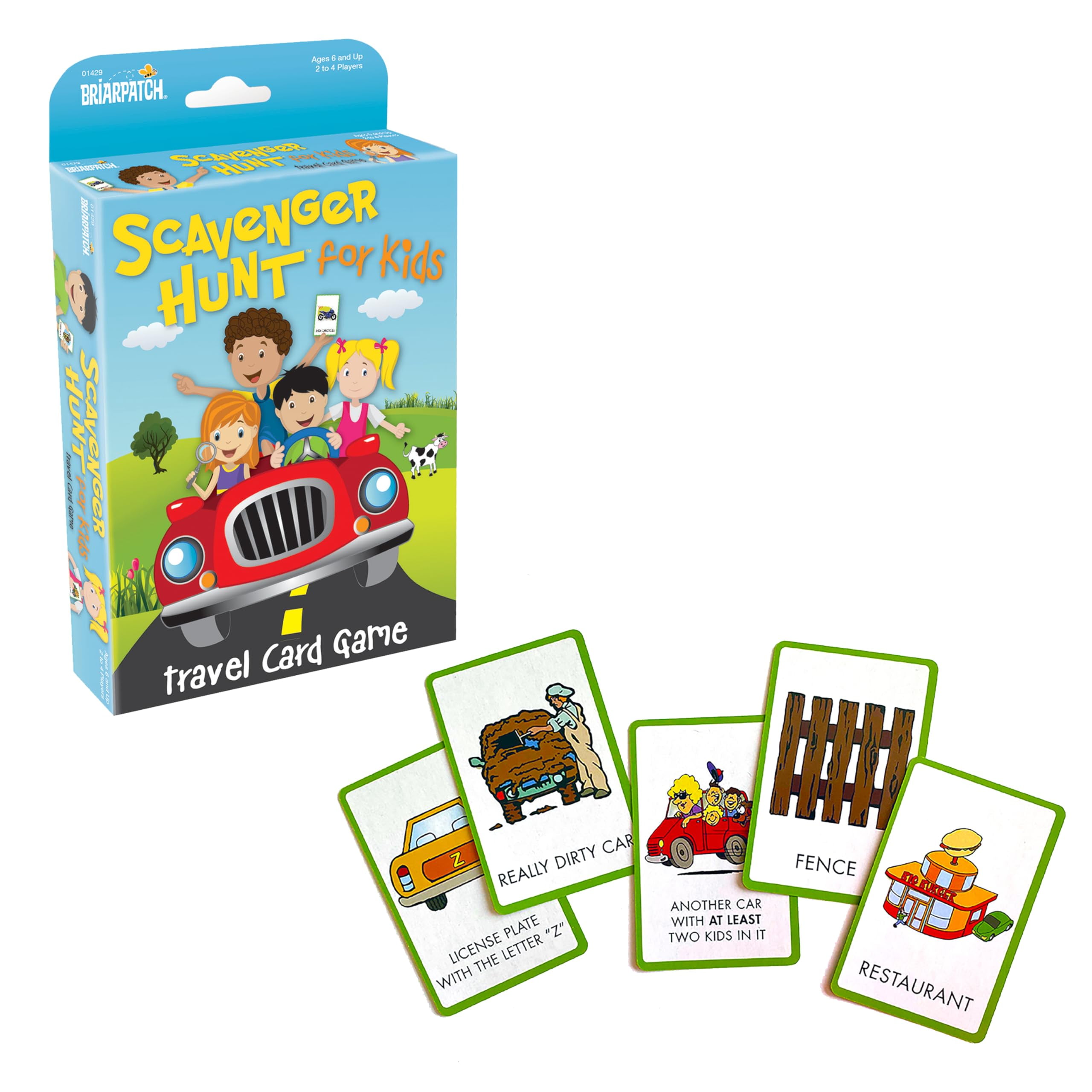 Briarpatch Travel Scavenger Hunt Card Game for Kids, Activities for ...