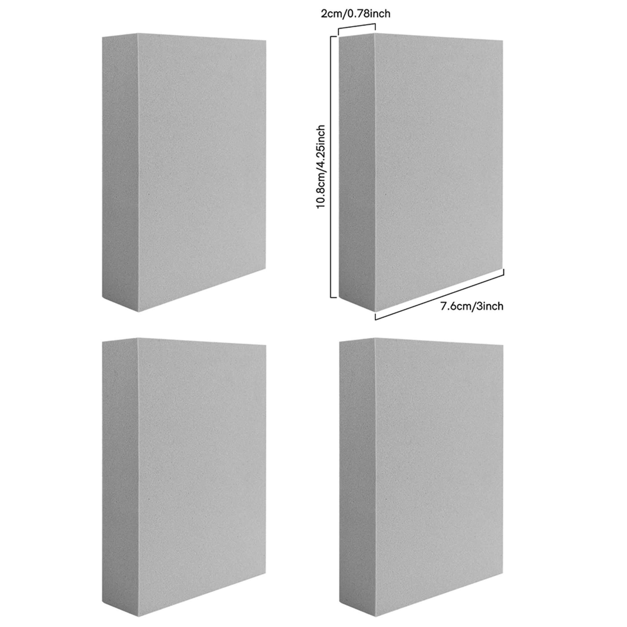 Briartw 4 Pack Stamping Foam,Reusable Moldable Foam Blocks Great for ...