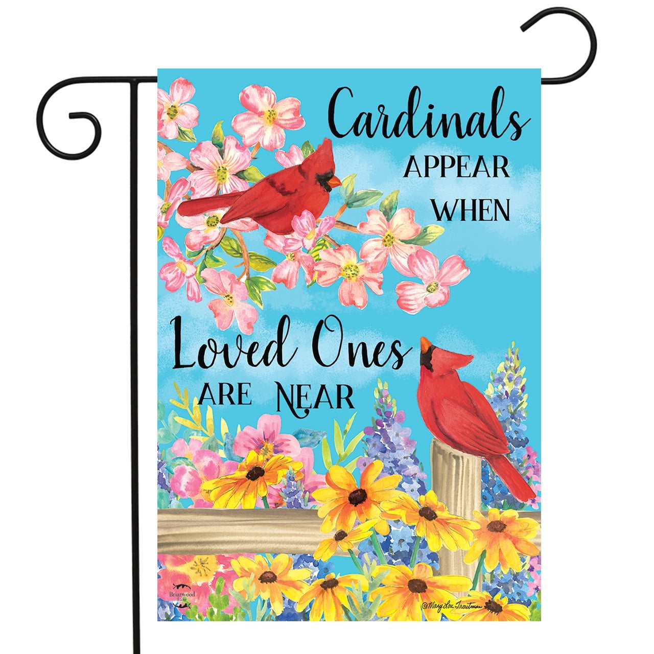 Briarwood Lane Cardinals Appear Spring Garden Flag - Walmart.com