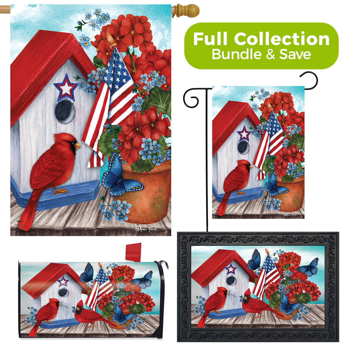 Briarwood Lane American Cardinal Summer Design Collection - Walmart.com