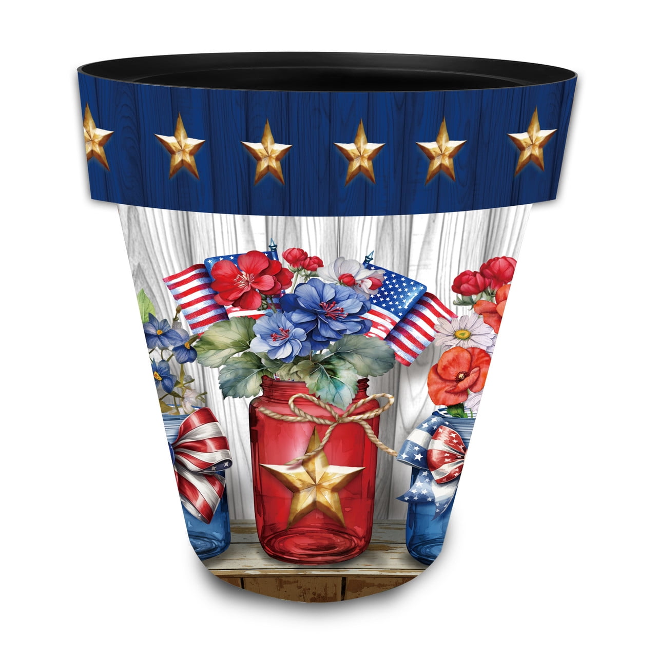 Briarwood Lane American Flowers Large Planter - Walmart.com