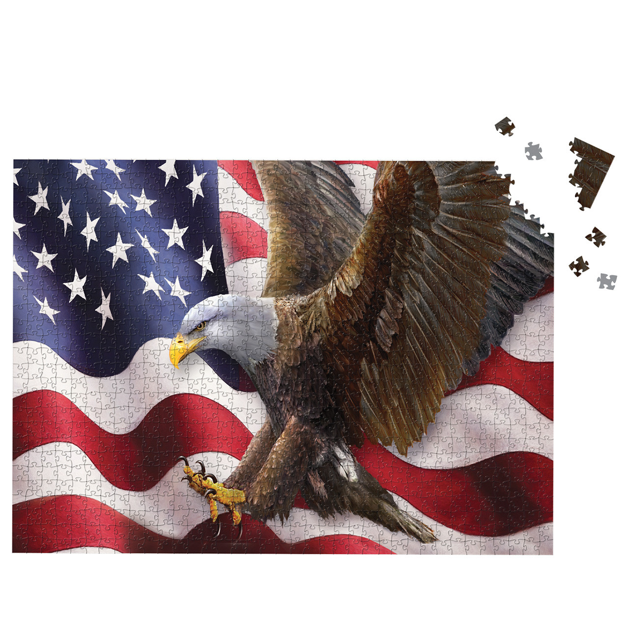 Briarwood Lane American Freedom Eagle 1000 Piece Jigsaw Puzzle ...