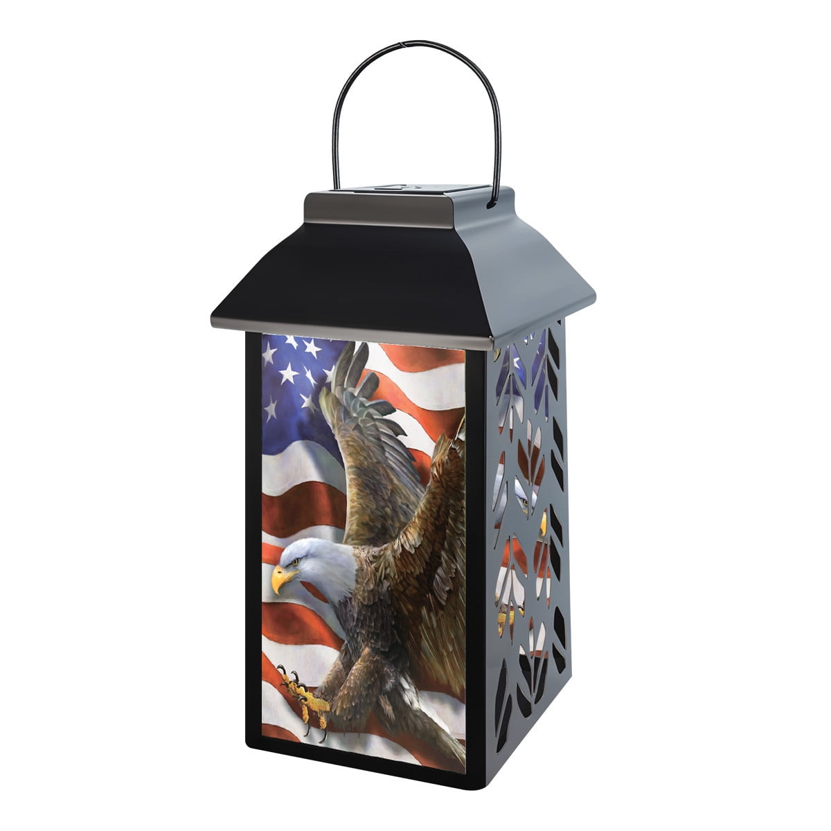 Briarwood Lane American Freedom Eagle Solar Lantern - Walmart.com