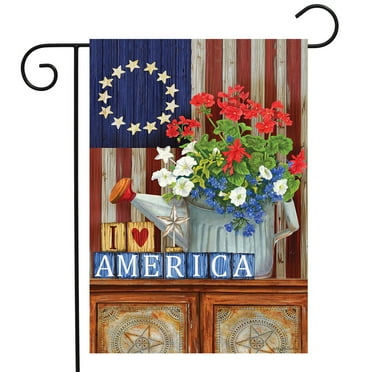 Briarwood Lane American Flag Waving Garden Flag - Walmart.com