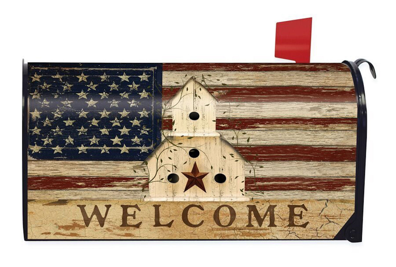 Anley Universal Outgoing Mail Mailbox Flag For Wood Metal And Stucco