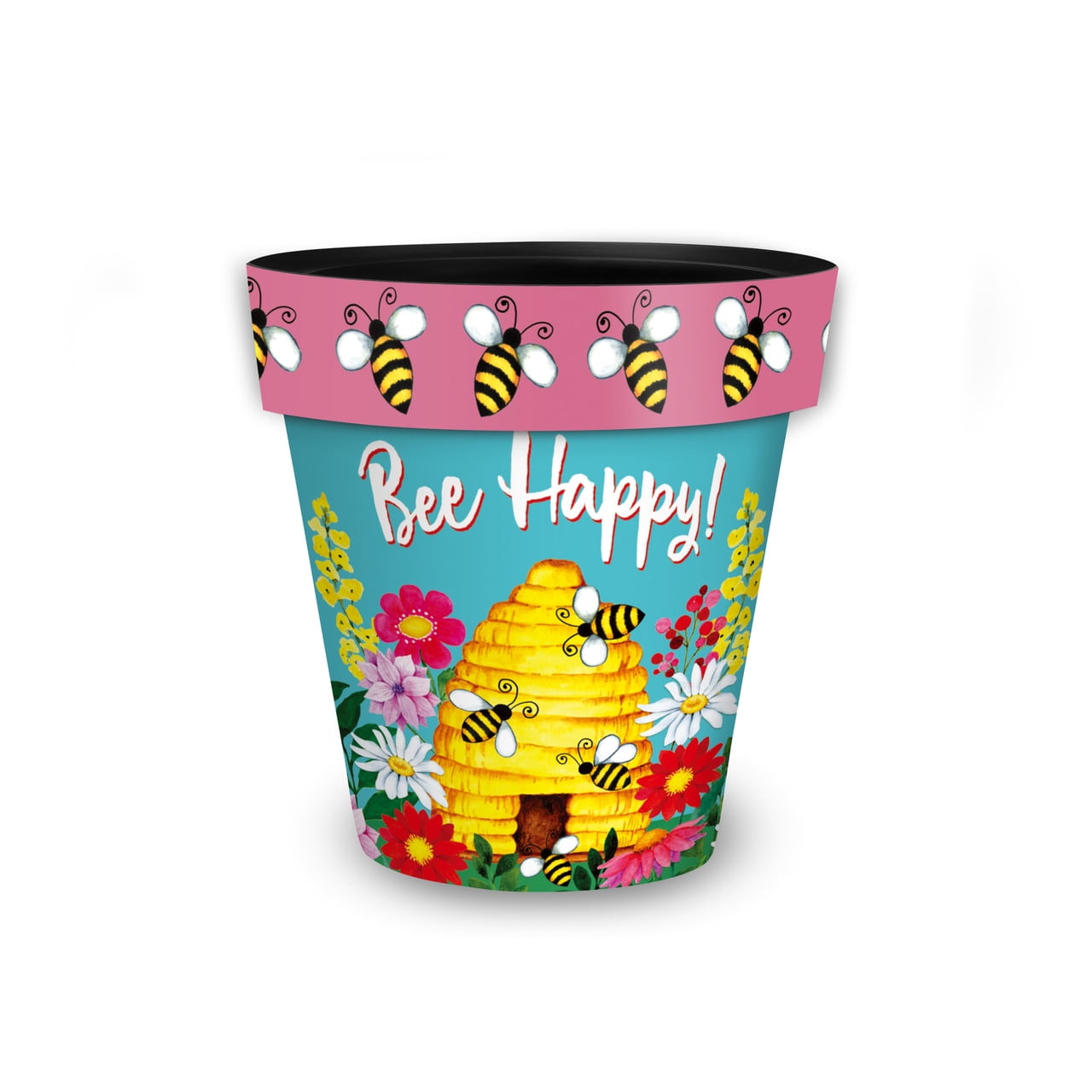Briarwood Lane Bee Happy Beehive Small Planter - Walmart.com