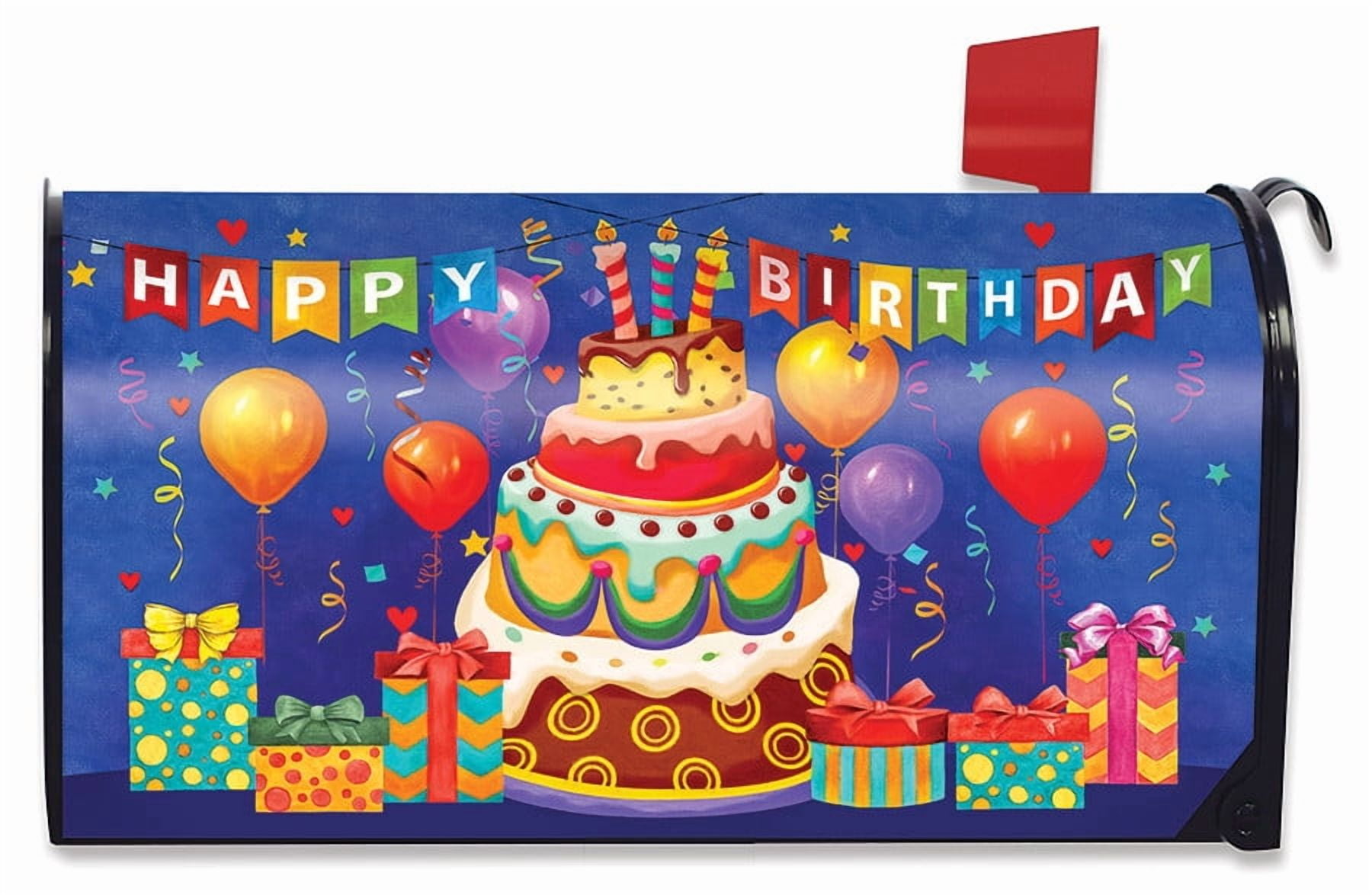 Briarwood Lane Birthday Celebration Mailbox Cover - Walmart.com