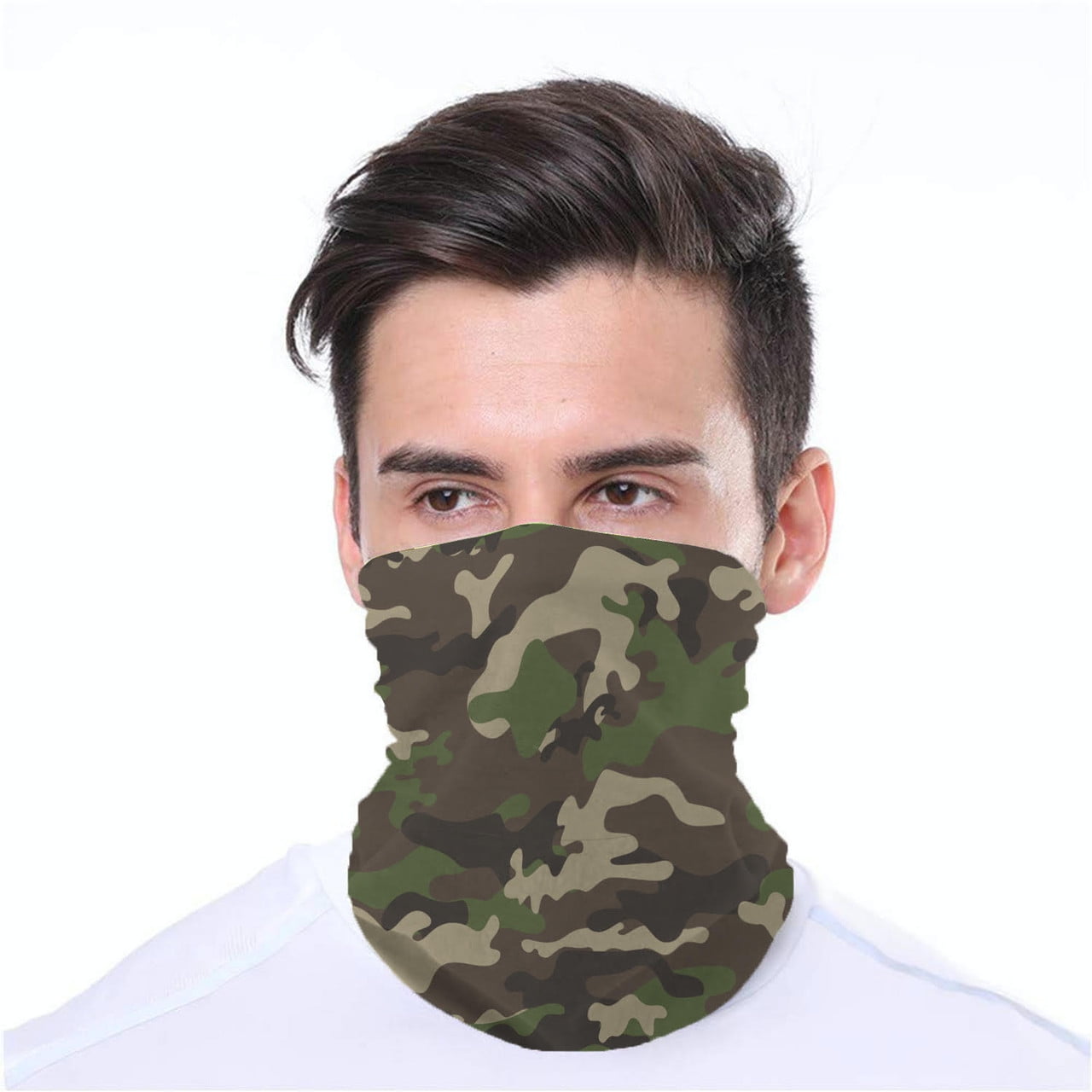 Briarwood Lane Camouflage Gator Mask, Adult-Sized Reusable Wrap-Around ...