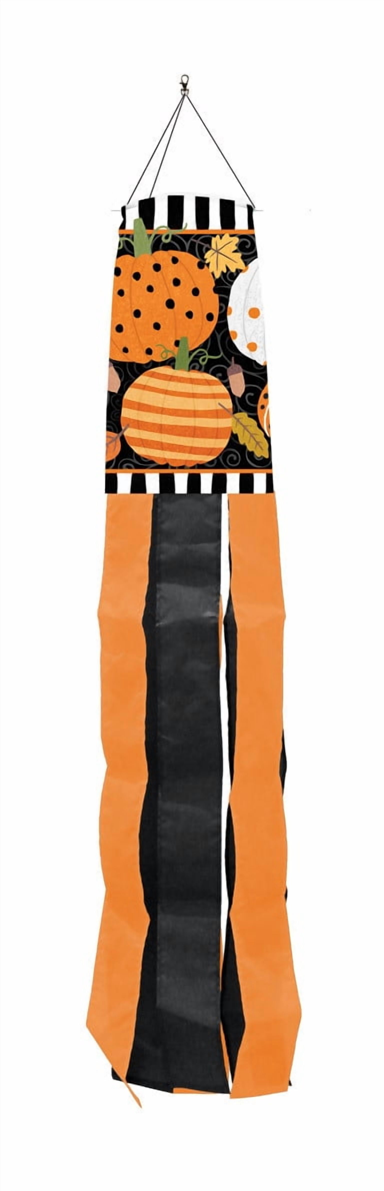 Briarwood Lane Fall Celebration Pumpkins Windsock Wind Twister ...