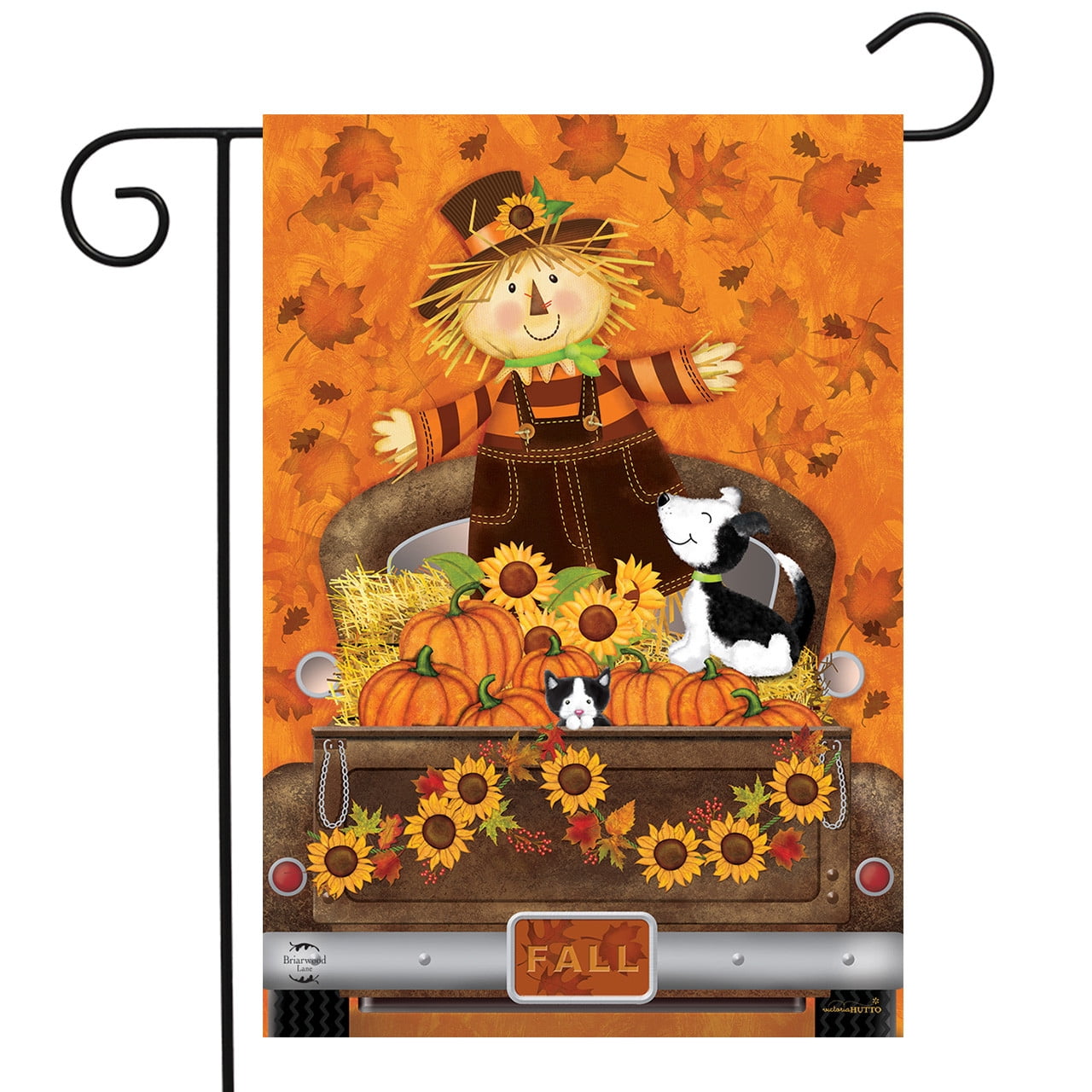 Briarwood Lane Outdoor Autumn Welcome Small Yard Flag - Fall Harvest ...