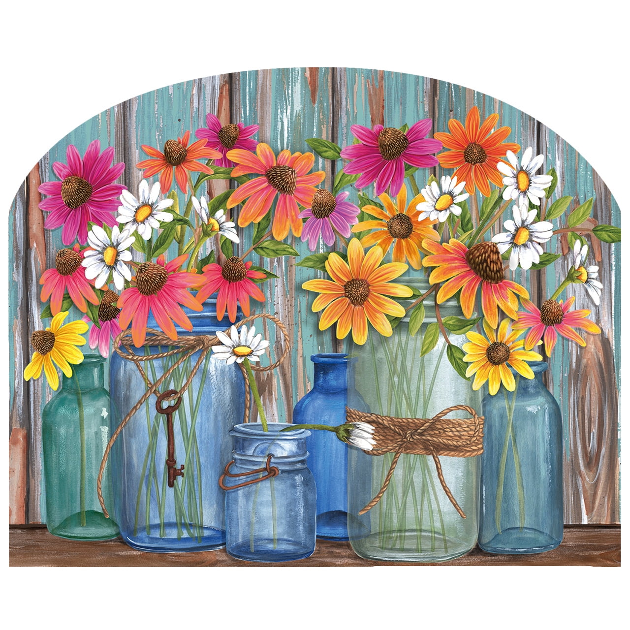 Briarwood Lane Art Sign 8.25x10.25 Farm Fresh Flowers - Walmart.com