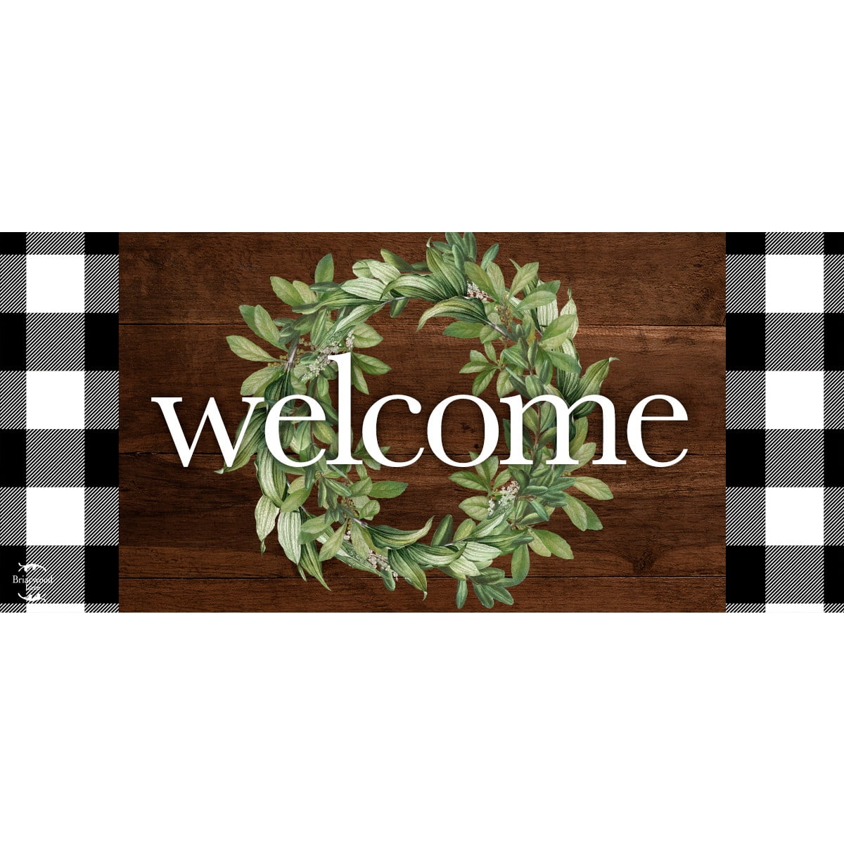 Briarwood Lane Farmhouse Welcome Mini Mat - Walmart.com