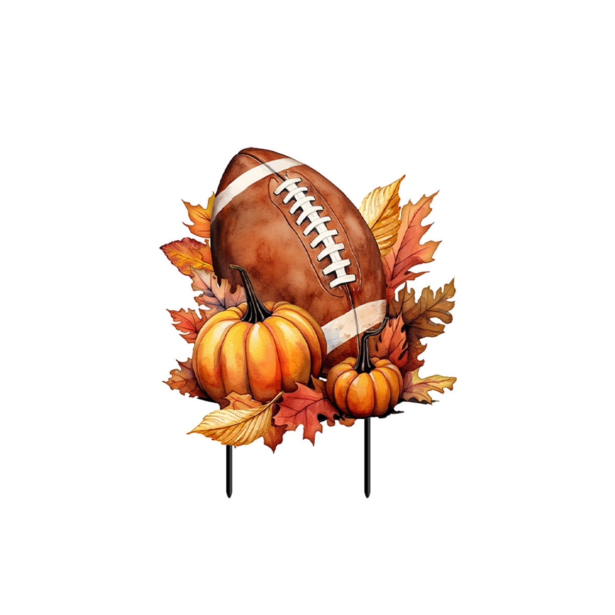Briarwood Lane Football and Fall Metal Art - Walmart.com