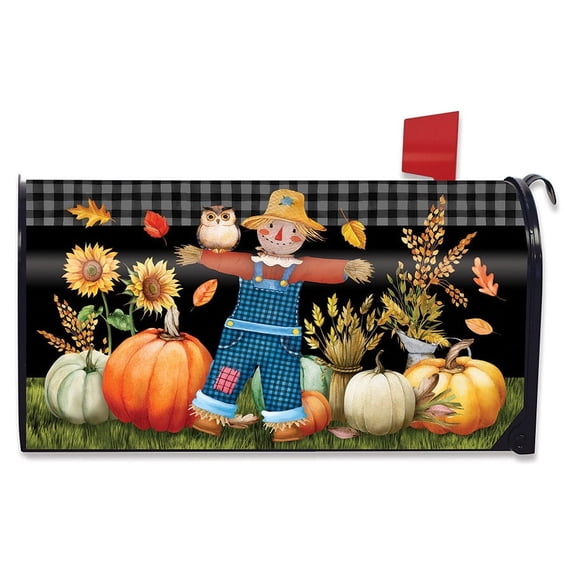 Briarwood Lane Friendly Scarecrow Fall Magnetic Standard Size Autumn ...