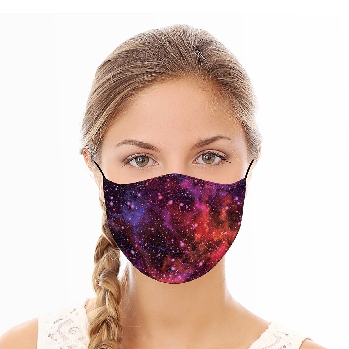 Briarwood Lane Galaxy Red Reusable Cloth Face Mask - Walmart.com