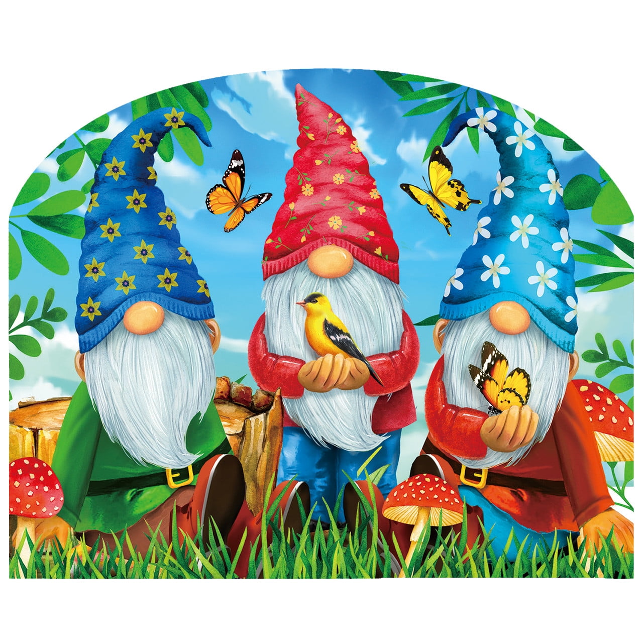 Briarwood Lane Gnome Sweet Gnome Acrylic Art Sign - Walmart Business ...
