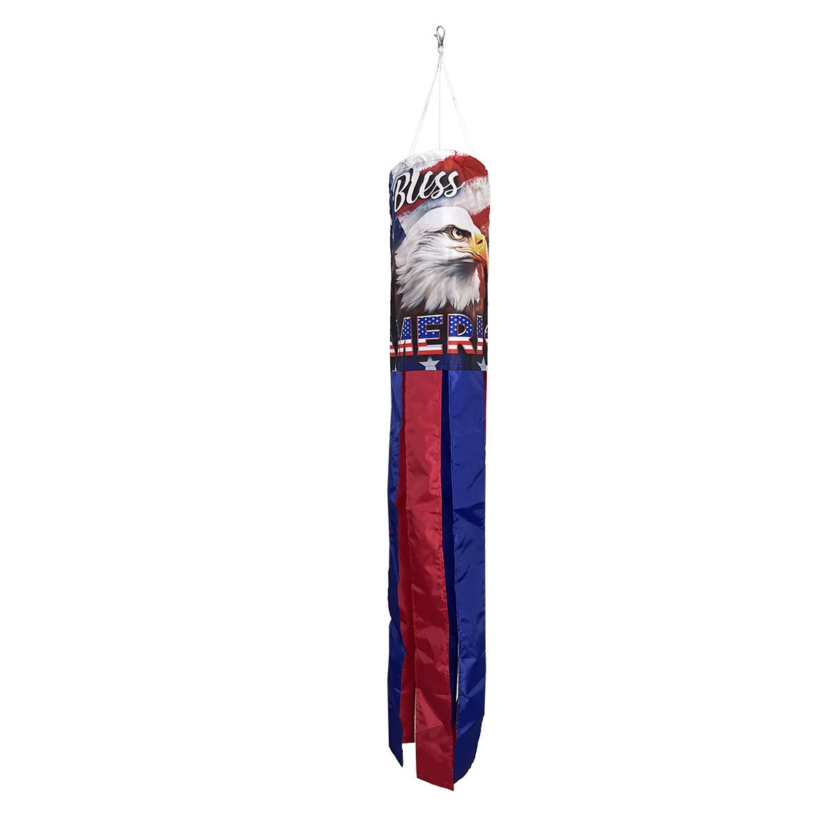 Briarwood Lane God Bless America Eagle Windsock Wind Twister - Walmart.com