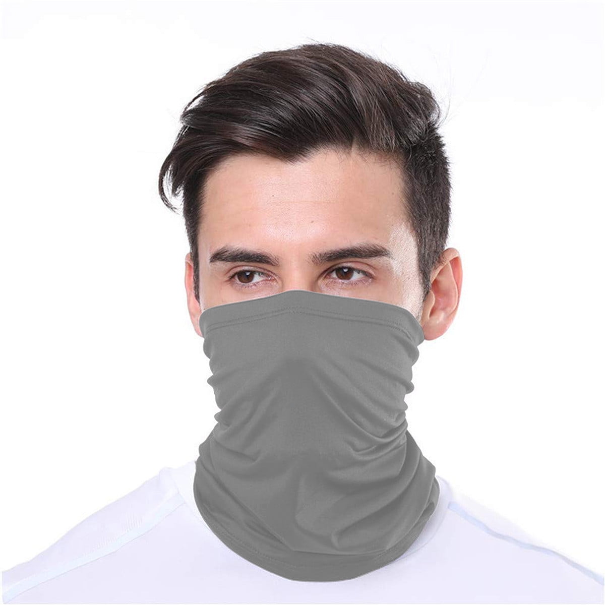 Briarwood Lane Gray Wrap-Around Face Covering Neck Gaiter - Walmart.com
