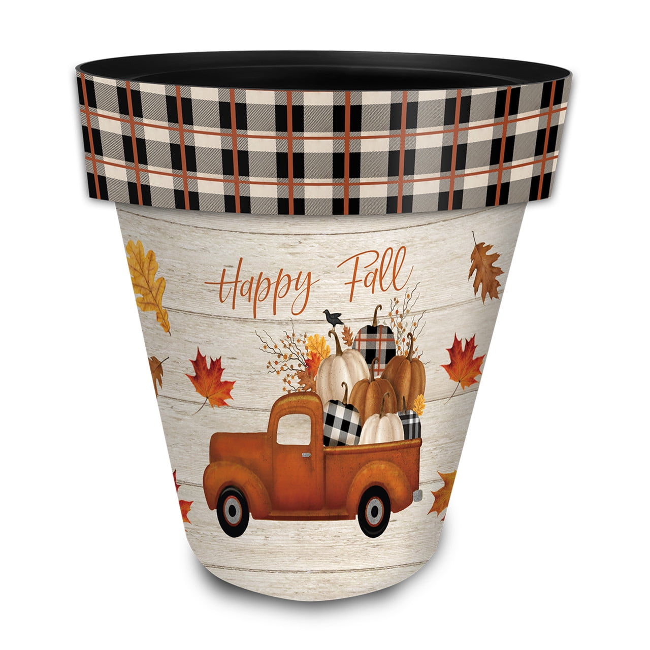 Briarwood Lane Happy Fall Pickup Truck 15" Planter - Walmart.com