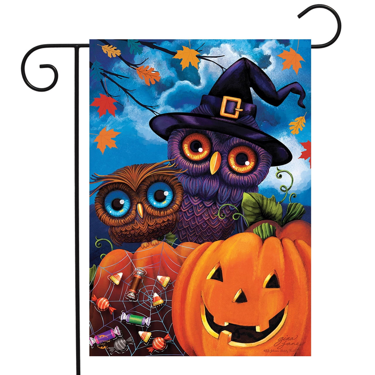 Owl Garden Flag