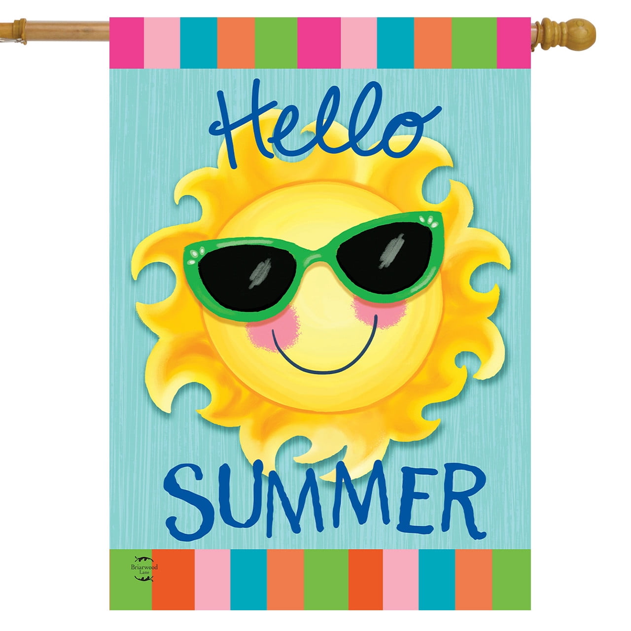 Briarwood Lane Hello Sun Summer House Flag - Walmart.com