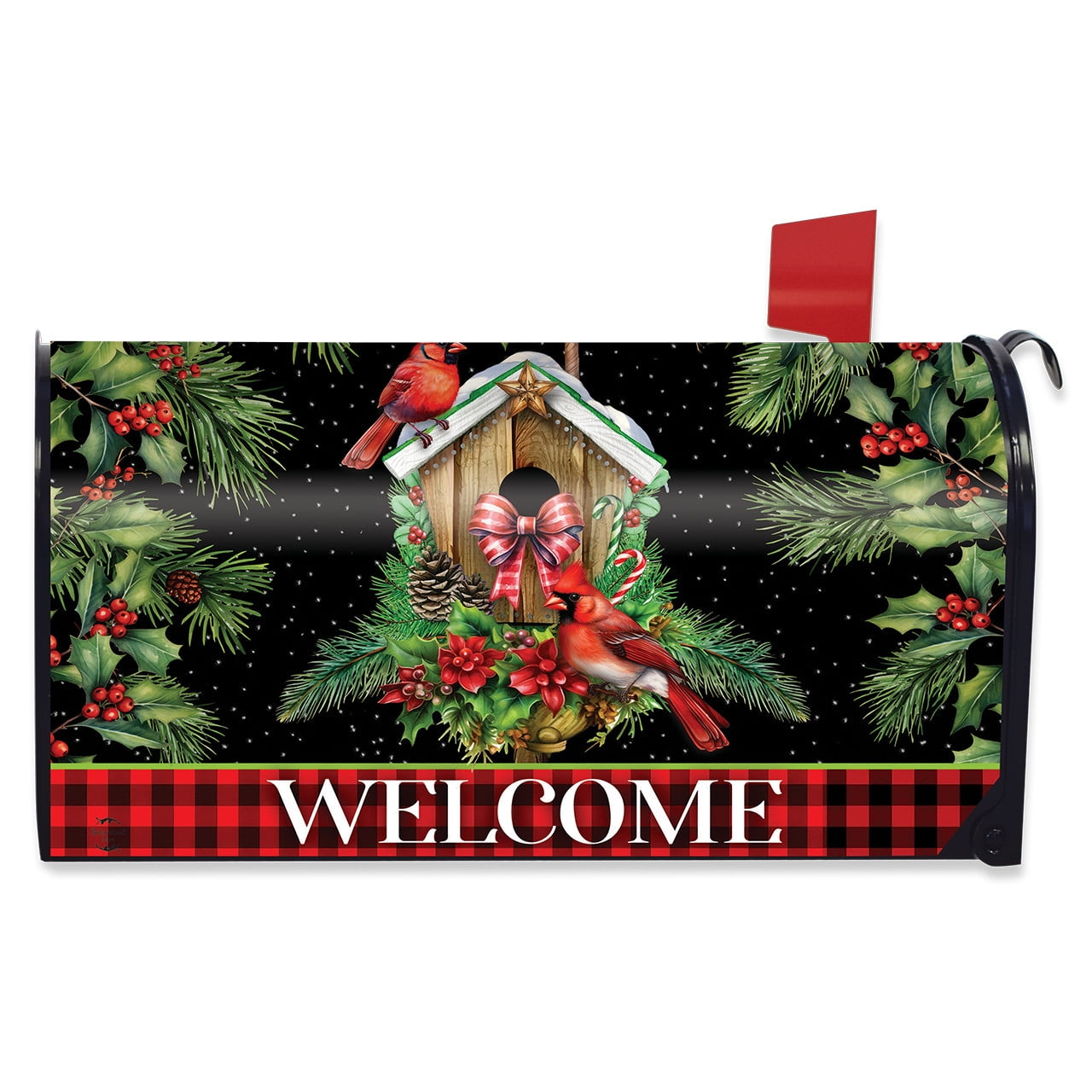 Briarwood Lane Holiday Birdhouse Mailbox Cover - Walmart.com