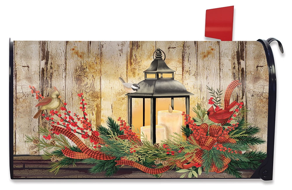 Briarwood Lane Holiday Lantern Christmas Mailbox Cover - Walmart ...