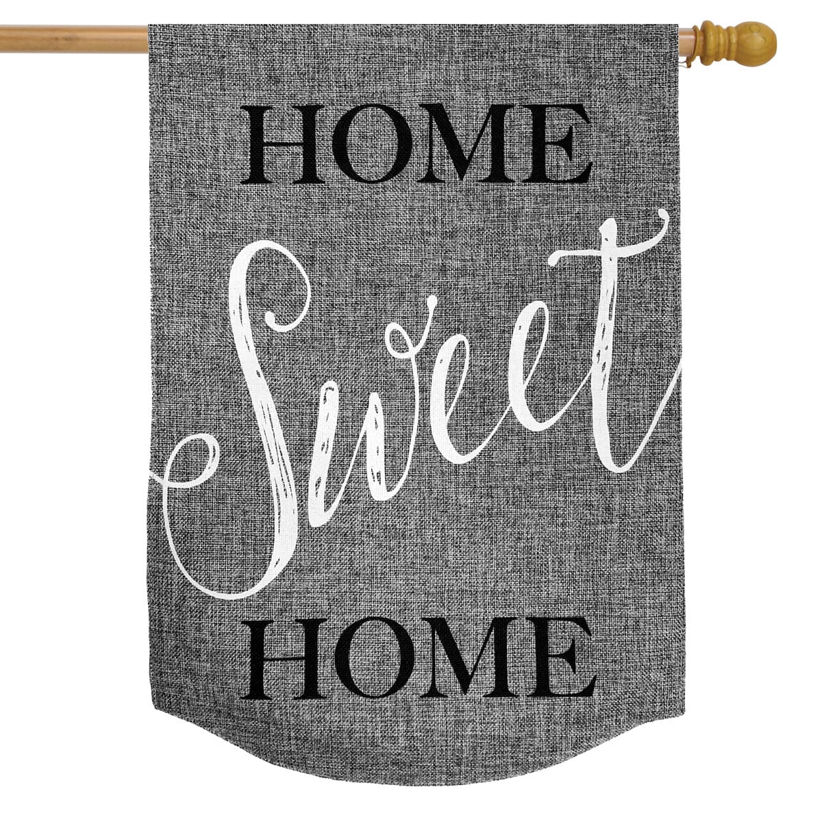 Briarwood Lane Home Sweet Home Burlap House Flag - Walmart.com