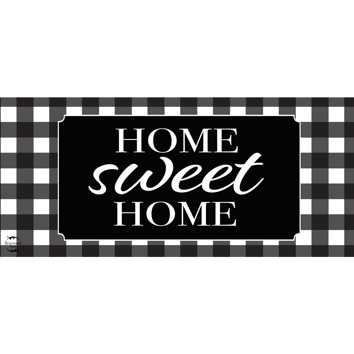 Briarwood Lane Home Sweet Home Checkers Mini Mat - Walmart.com