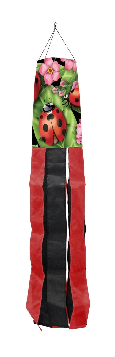 Briarwood Lane Ladybugs on Leaves Windsock - Walmart.com