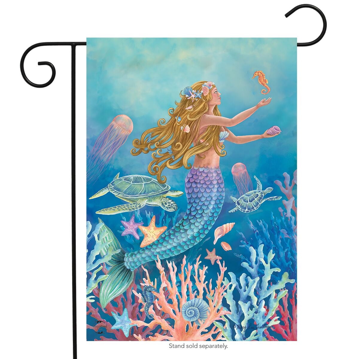 Briarwood Lane Mermaid Summer Garden Flag - Walmart.com
