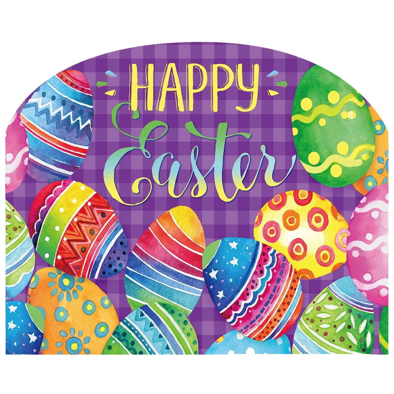 Briarwood Lane Art Sign 8.25x10.25 Painted Easter Eggs For Easter Art ...