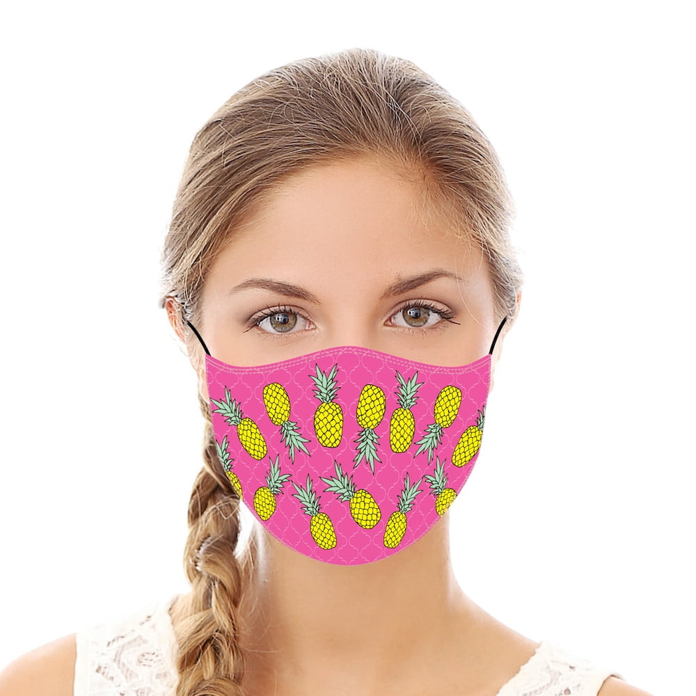 Briarwood Lane Pineapples Reusable Cloth Face Mask - Walmart.com