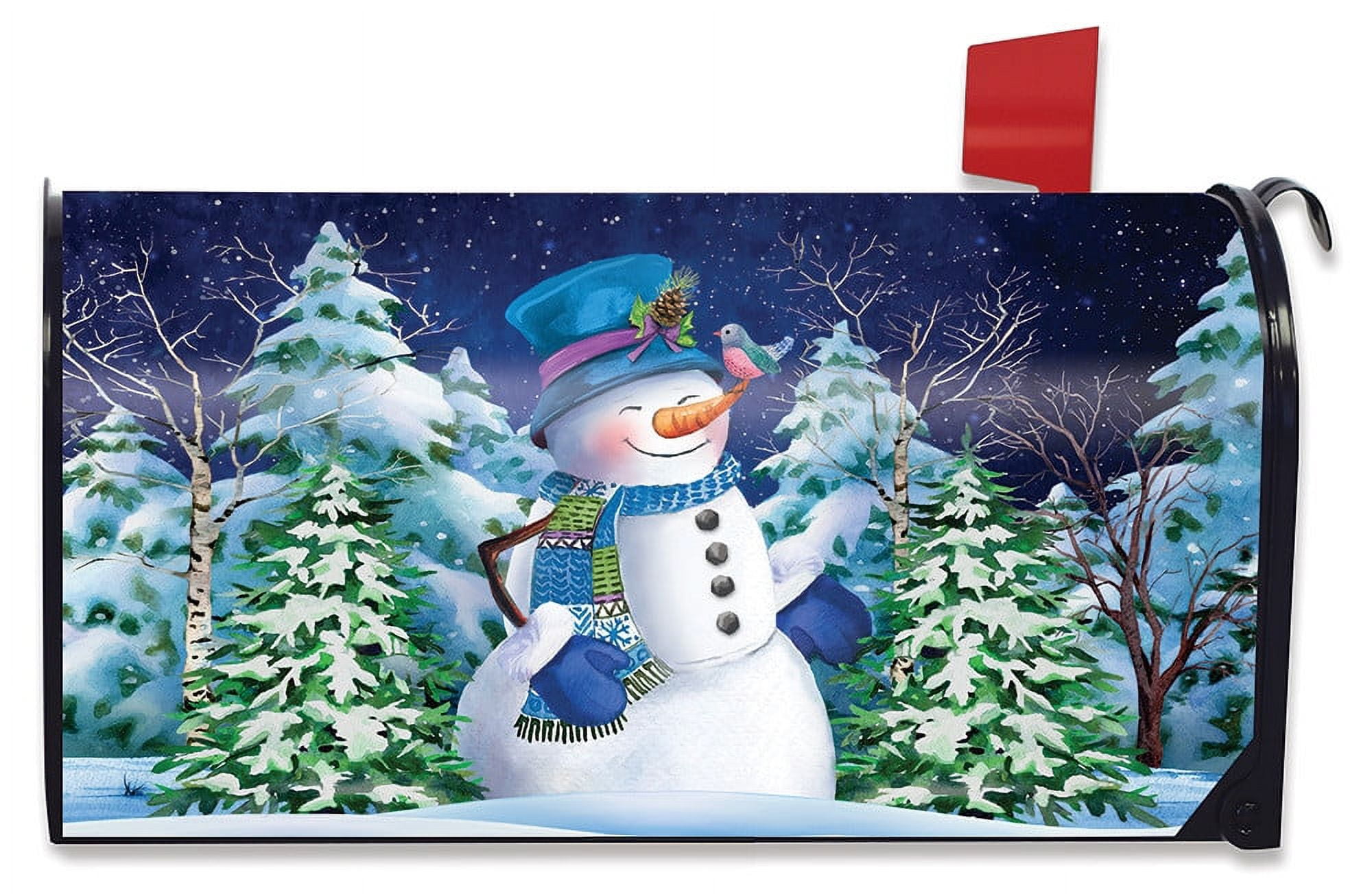 Briarwood Lane Snowfall Celebration Winter Mailbox Cover - Walmart.com