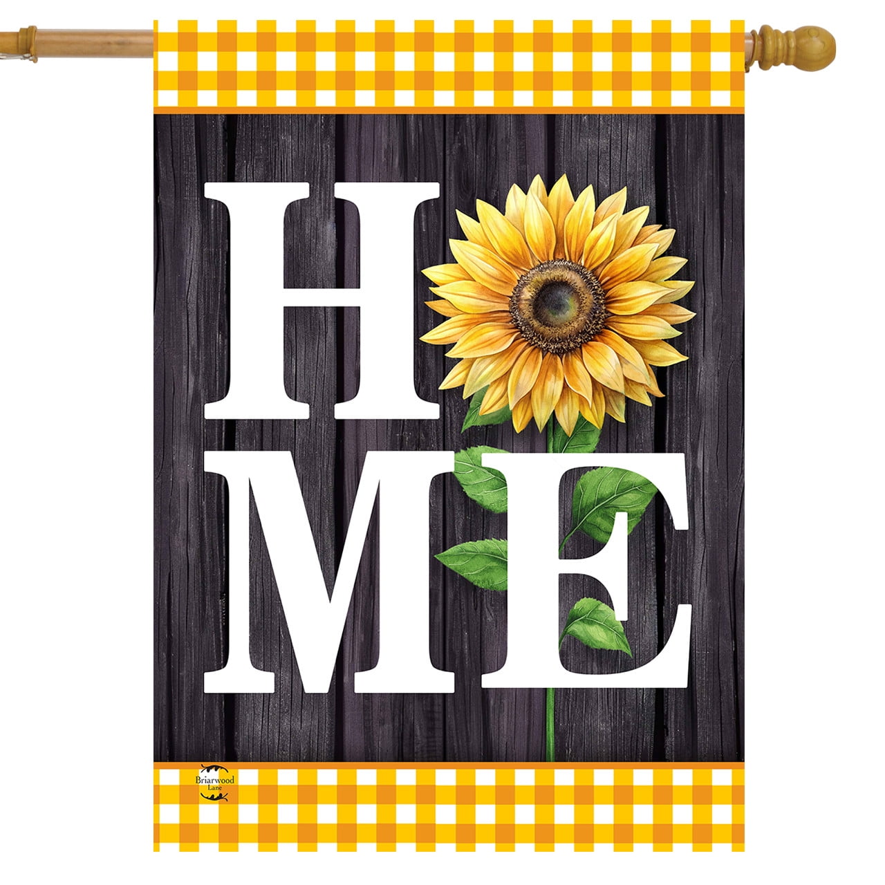 Briarwood Lane Sunflower Home House Flag - Walmart.com