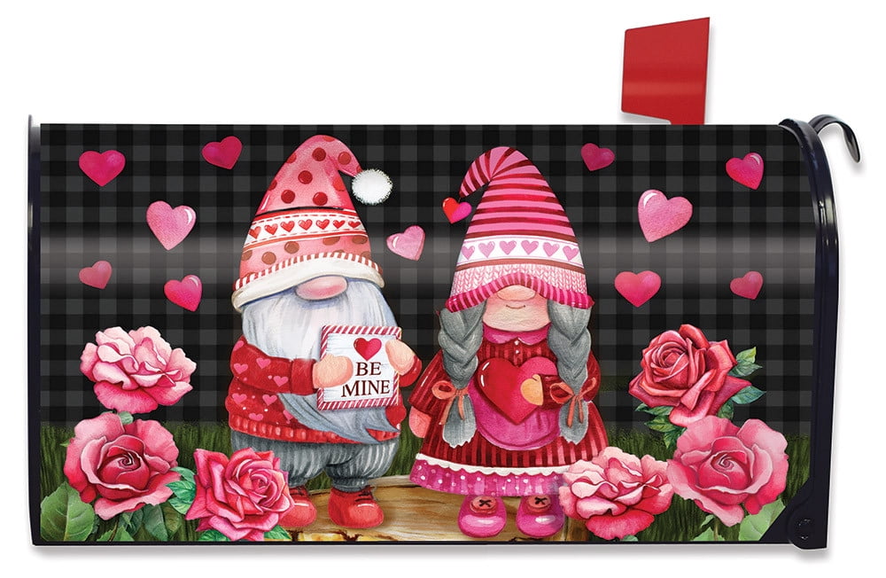 Briarwood Lane Valentine's Gnomes Humor Mailbox Cover - Walmart.com