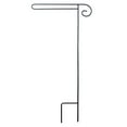 Briarwood Lane Wrought Iron Black Wrap Around Garden Flag Stand ...