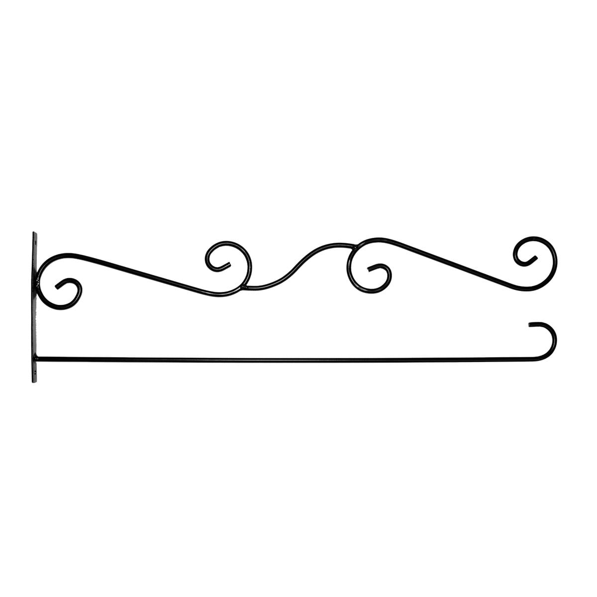Briarwood Lane Wrought Iron House Flag Wall Bracket - Walmart.com