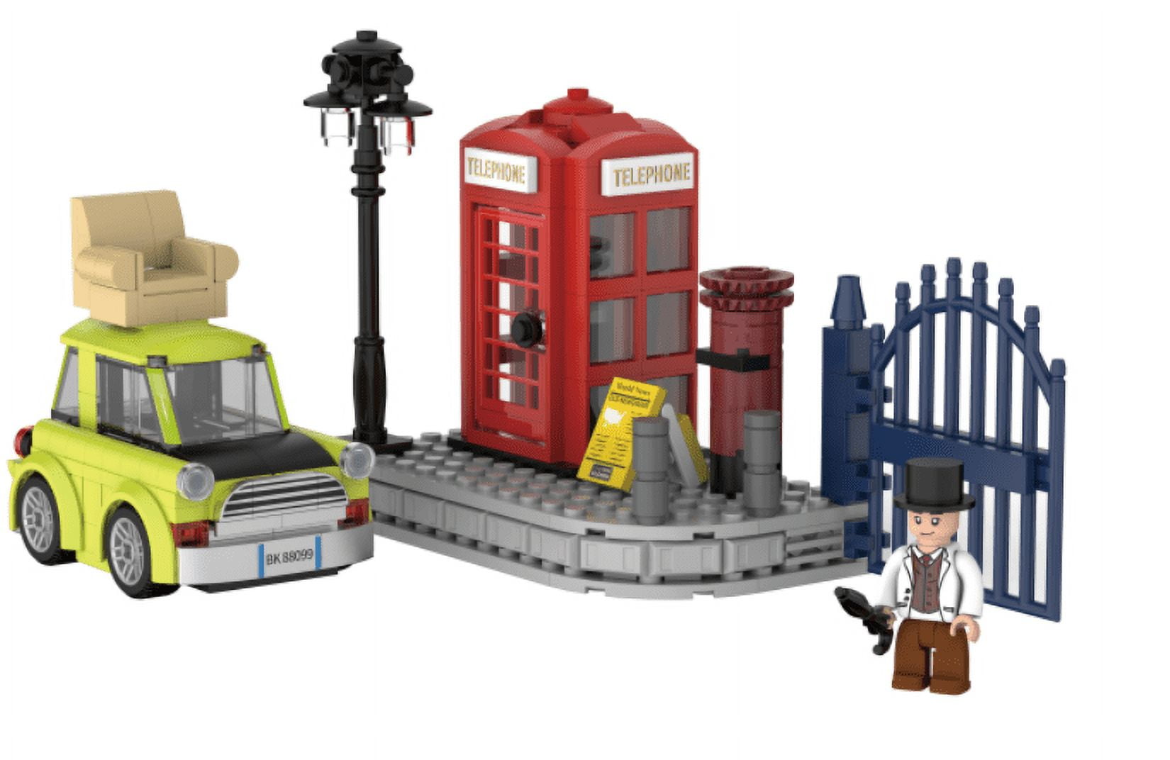BricKunion British Tiny Car Building Block Set – 336 Pieces, Detailed ...