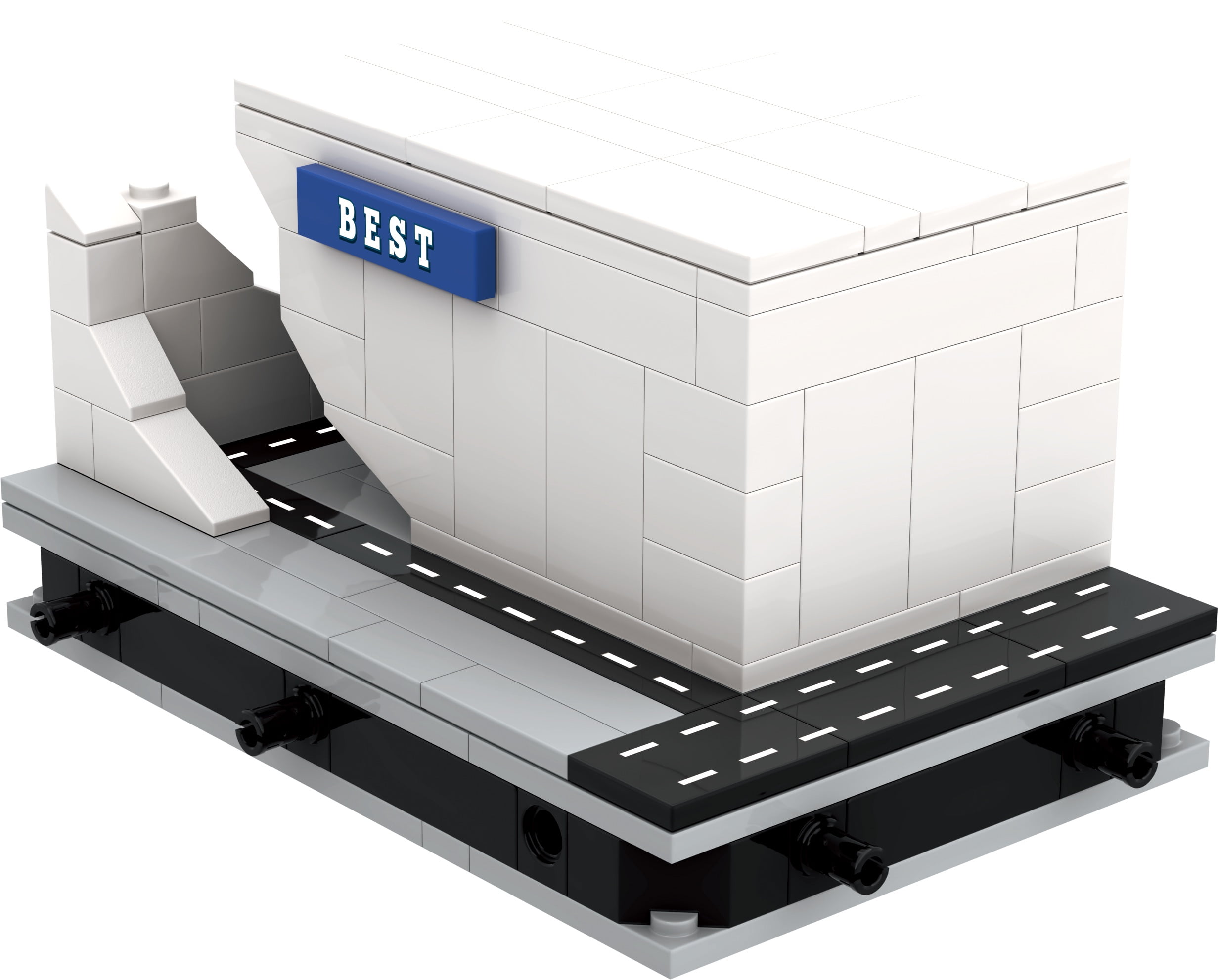 BricKunion Mini Module City Best Store Building Block Set - 169 Pieces ...