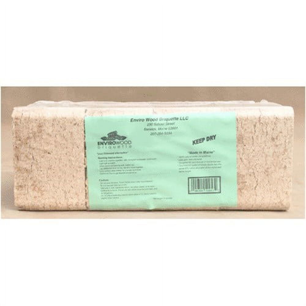Brick 4x6x2" Enviro-Wood Burning Bricks - Walmart.com